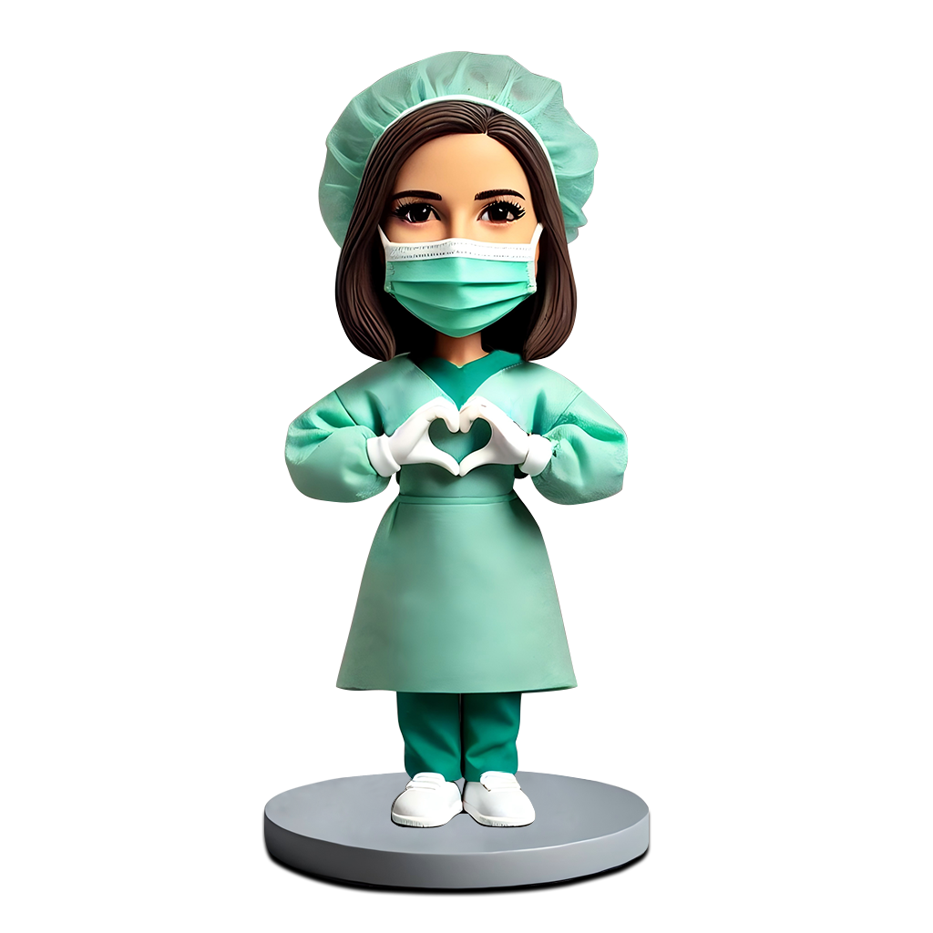 Unique Gifts for Female Doctors|Custom Female Doctors Bobbleheads ...