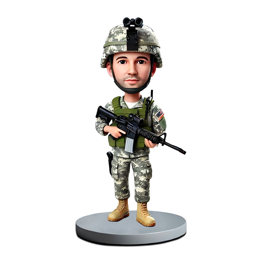 Military Gifts Custom Military Men Bobbleheads Military Presents Gifts for Military Men ...