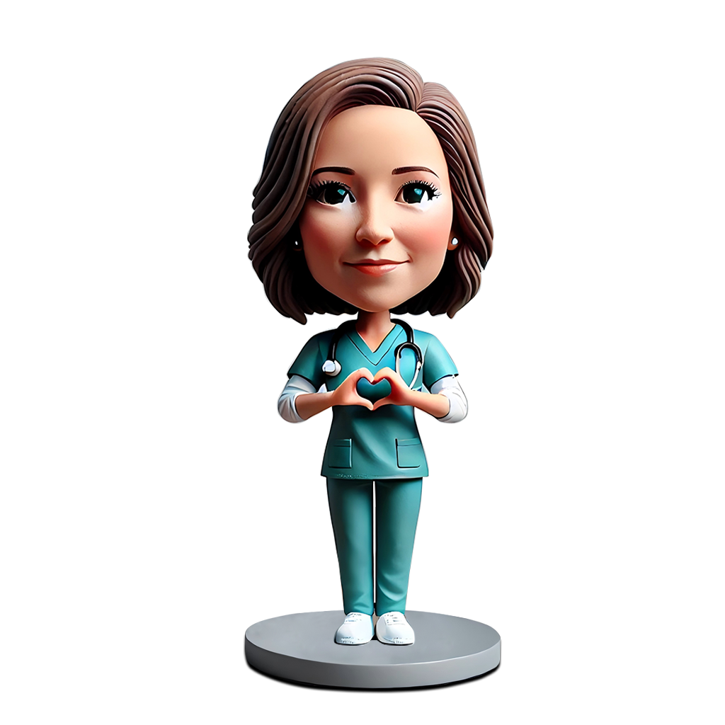 Personalized Gifts for Doctors|Custom Female Doctor Bobblehead|Unique ...