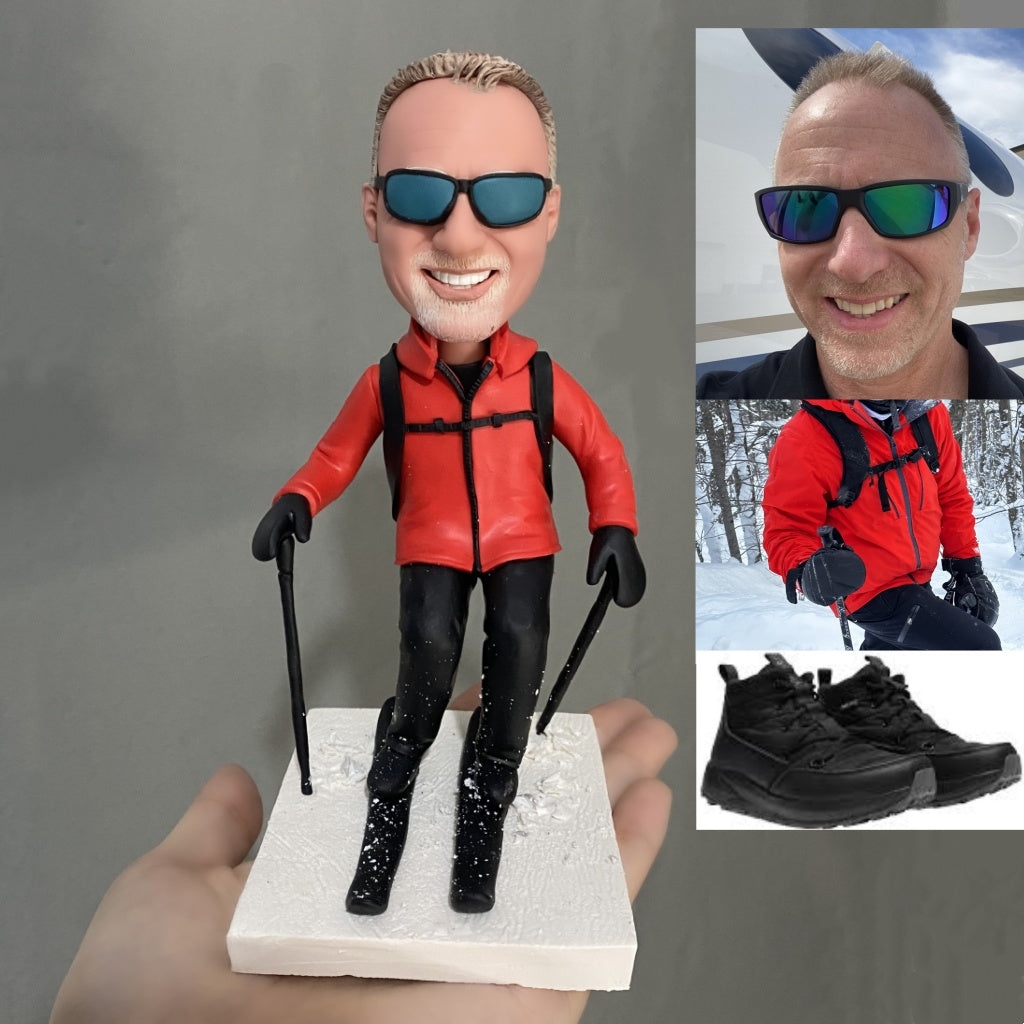 Ski Gift| Custom Skier Bobblehead|Present Ideas for Skiers|Top Gifts ...