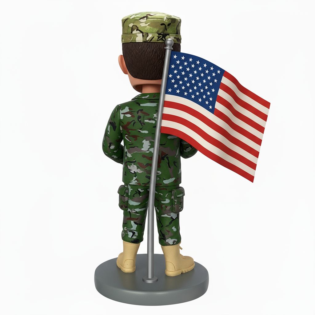 Army Veteran Gifts Custom Army Veteran Bobbleheads – statuegift