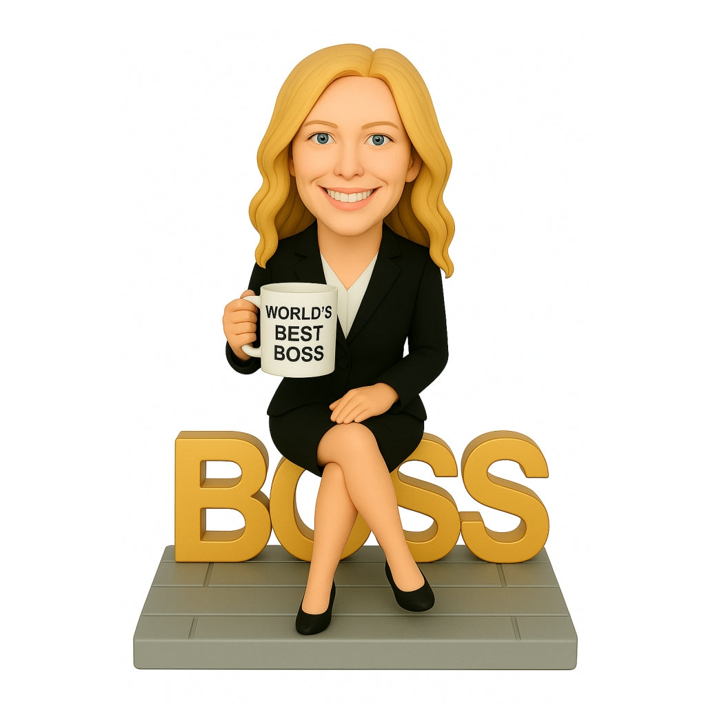Custom Worlds Best Boss Bobbleheads |Boss Day Gifts|Gifts for Boss|Boss ...