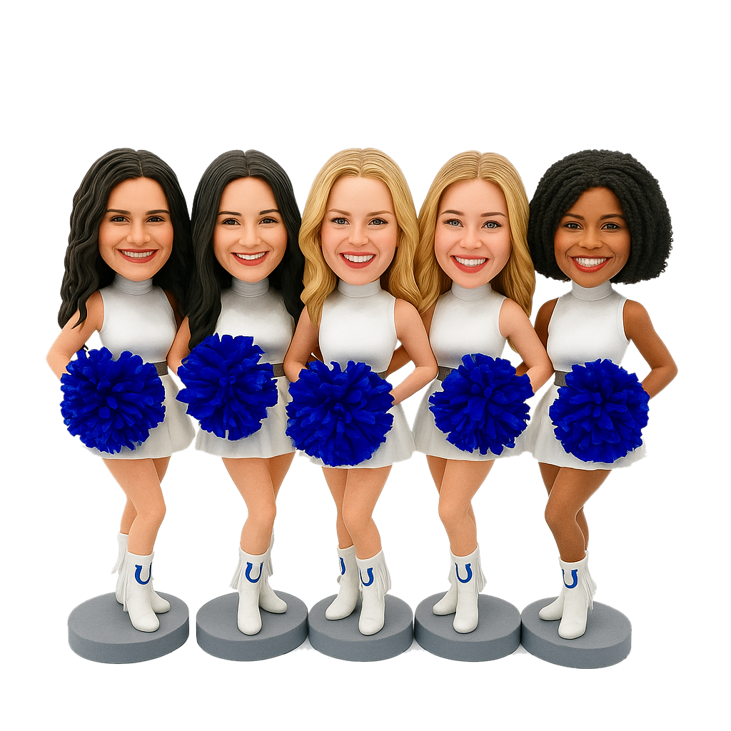 Cheer Gifts for Team|Custom Cheer Team Bobbleheads|Cheerleading Gifts ...