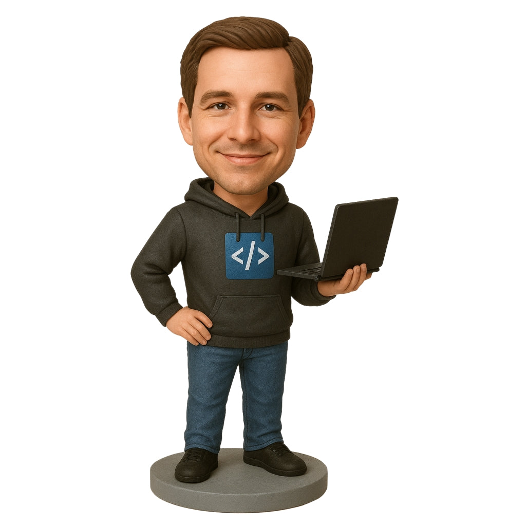 Custom Computer Scientist Bobbleheads| Computer Scientist Gifts ...