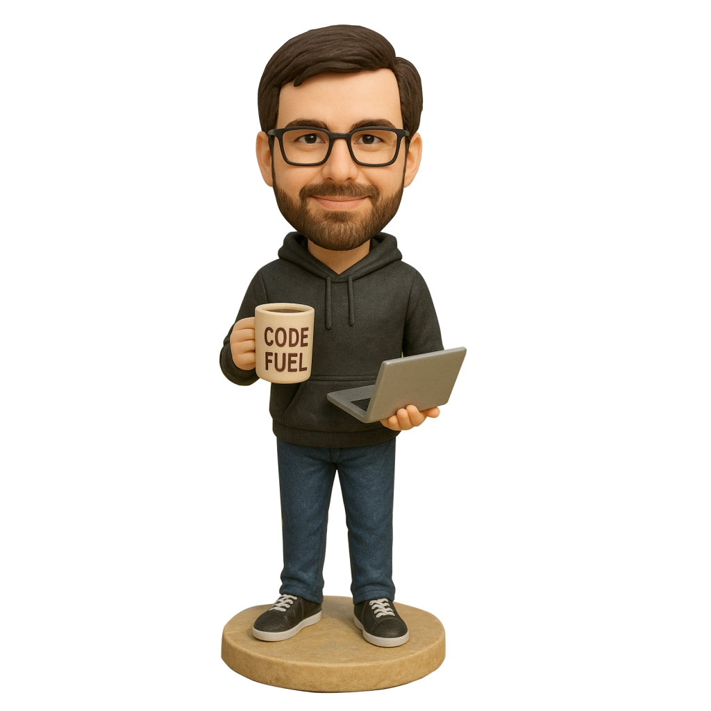 Custom Computer Scientist Bobbleheads| Computer Scientist Gifts ...