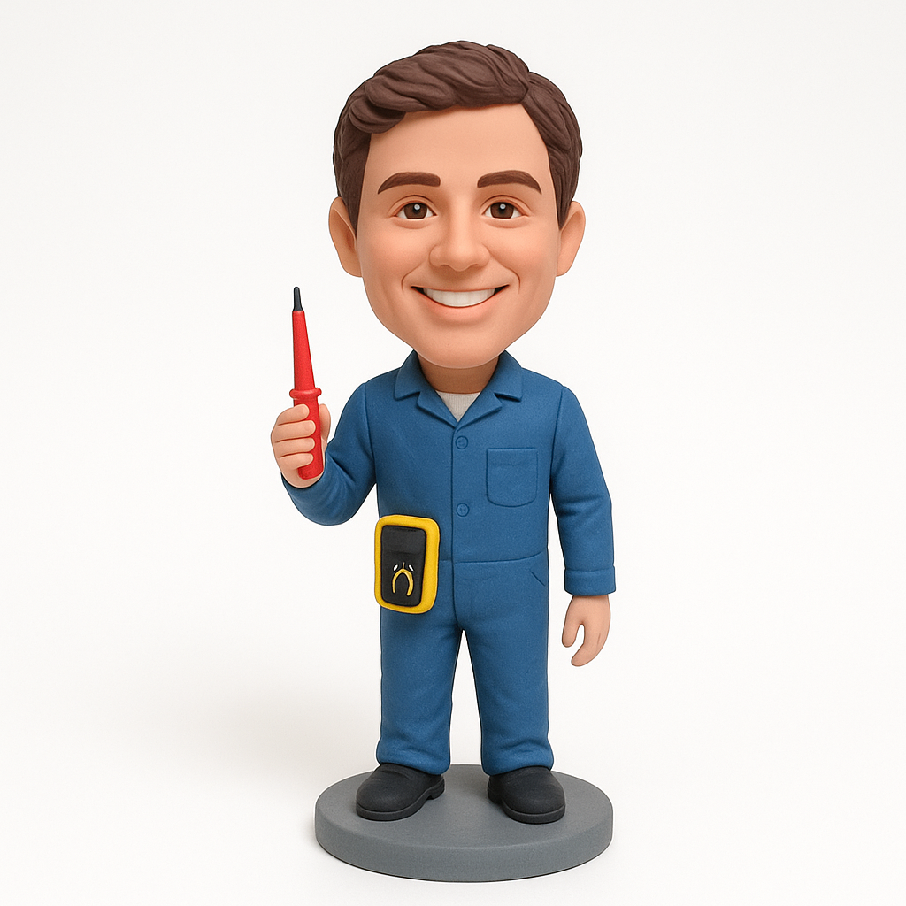 Custom Electrical Engineers Bobbleheads| Gifts for Electrical Engineers ...