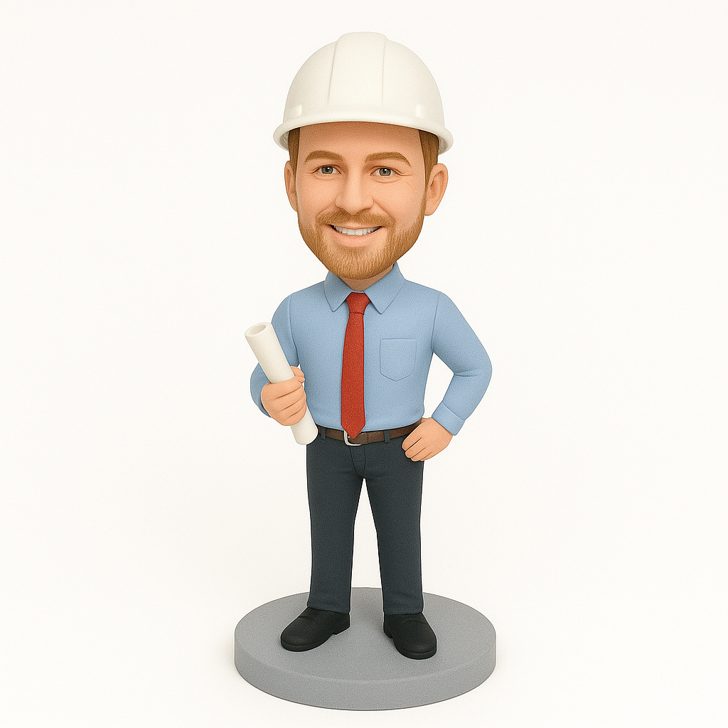 Custom Engineers Bobbleheads | Best Gifts for Engineers|Cool Gift for ...