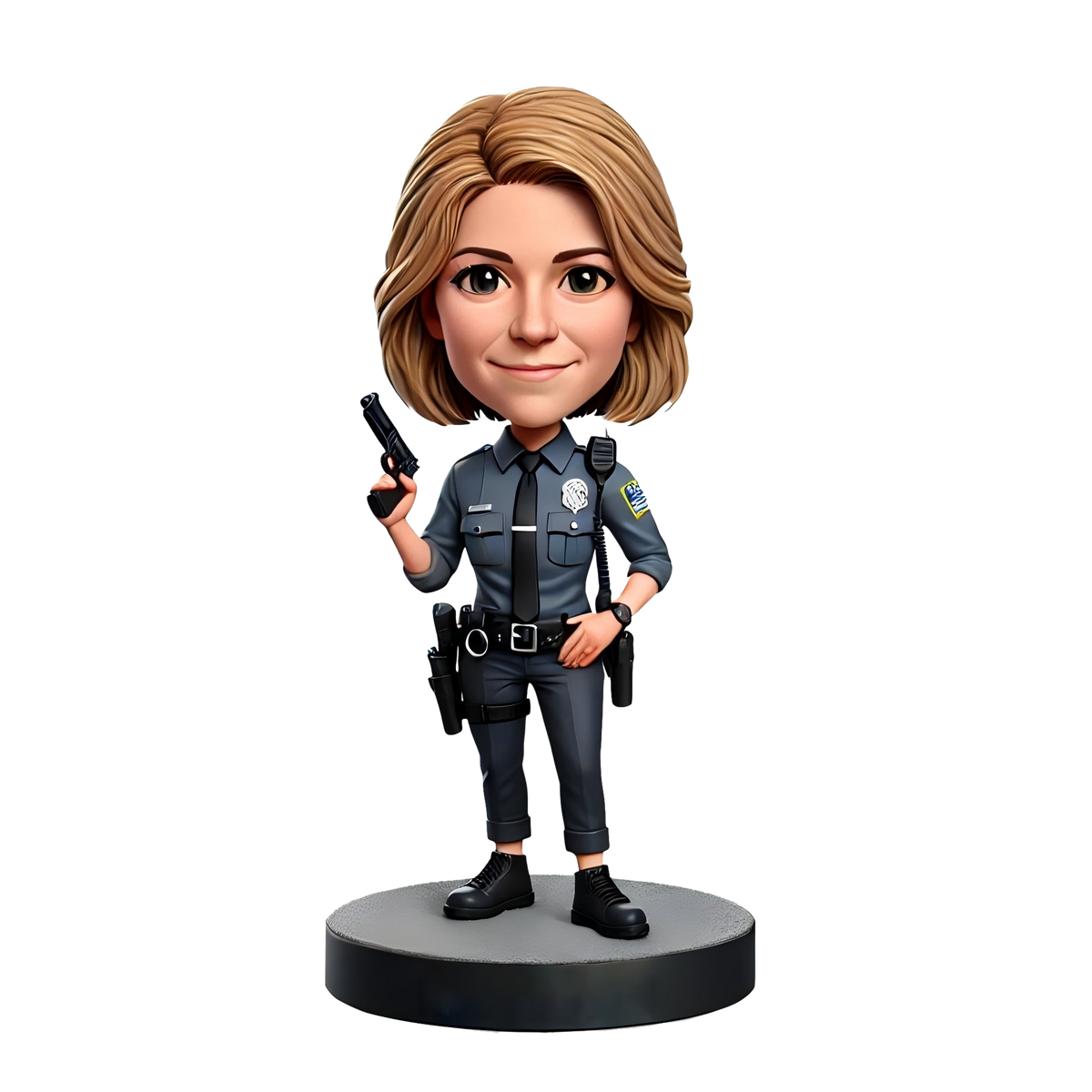 Custom Female Police Officers Bobbleheads |Female Cop Gifts | Gifts for ...