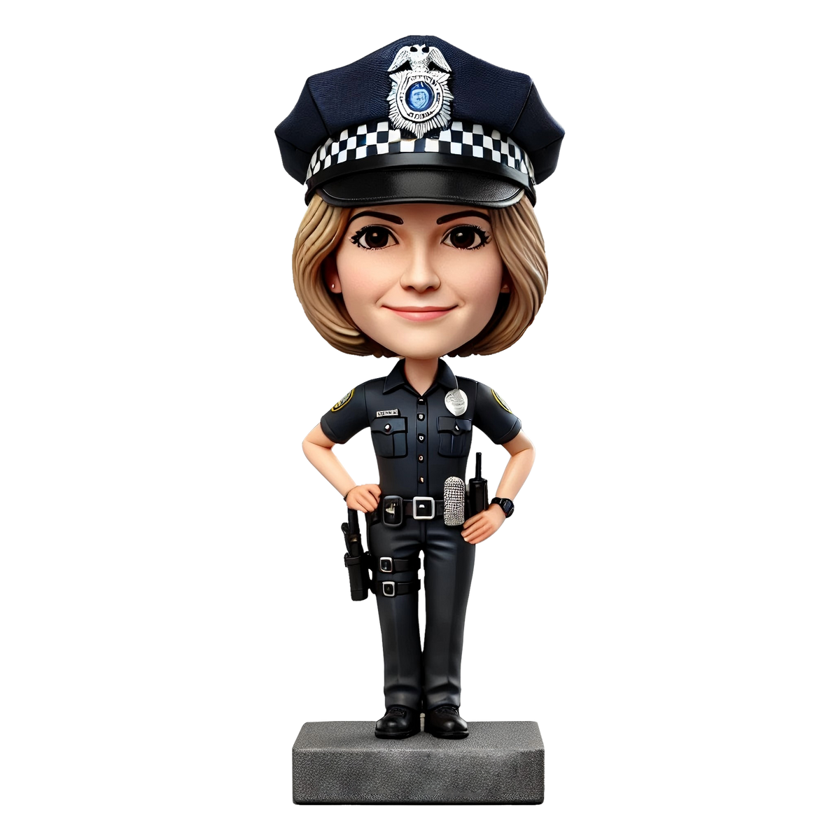 Custom Female Police Officers Bobbleheads |Female Cop Gifts | Gifts for ...