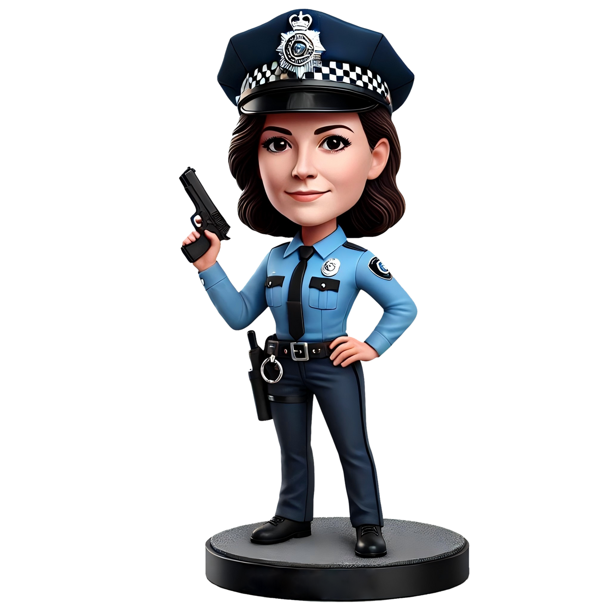 Custom Female Police Officers Bobbleheads |Female Cop Gifts | Gifts for ...