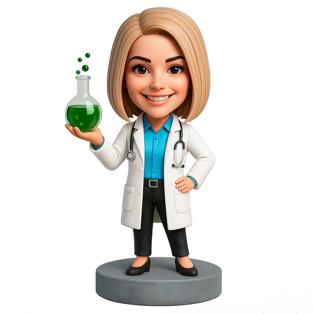 Custom Female Scientists Bobbleheads| Cool Gifts for Scientists ...
