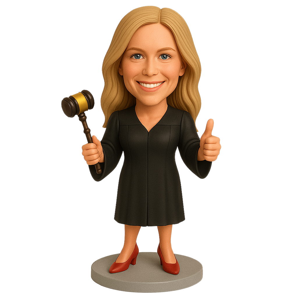 Custom Judges Bobbleheads | Gifts for Judges | Gifts for a Judge ...