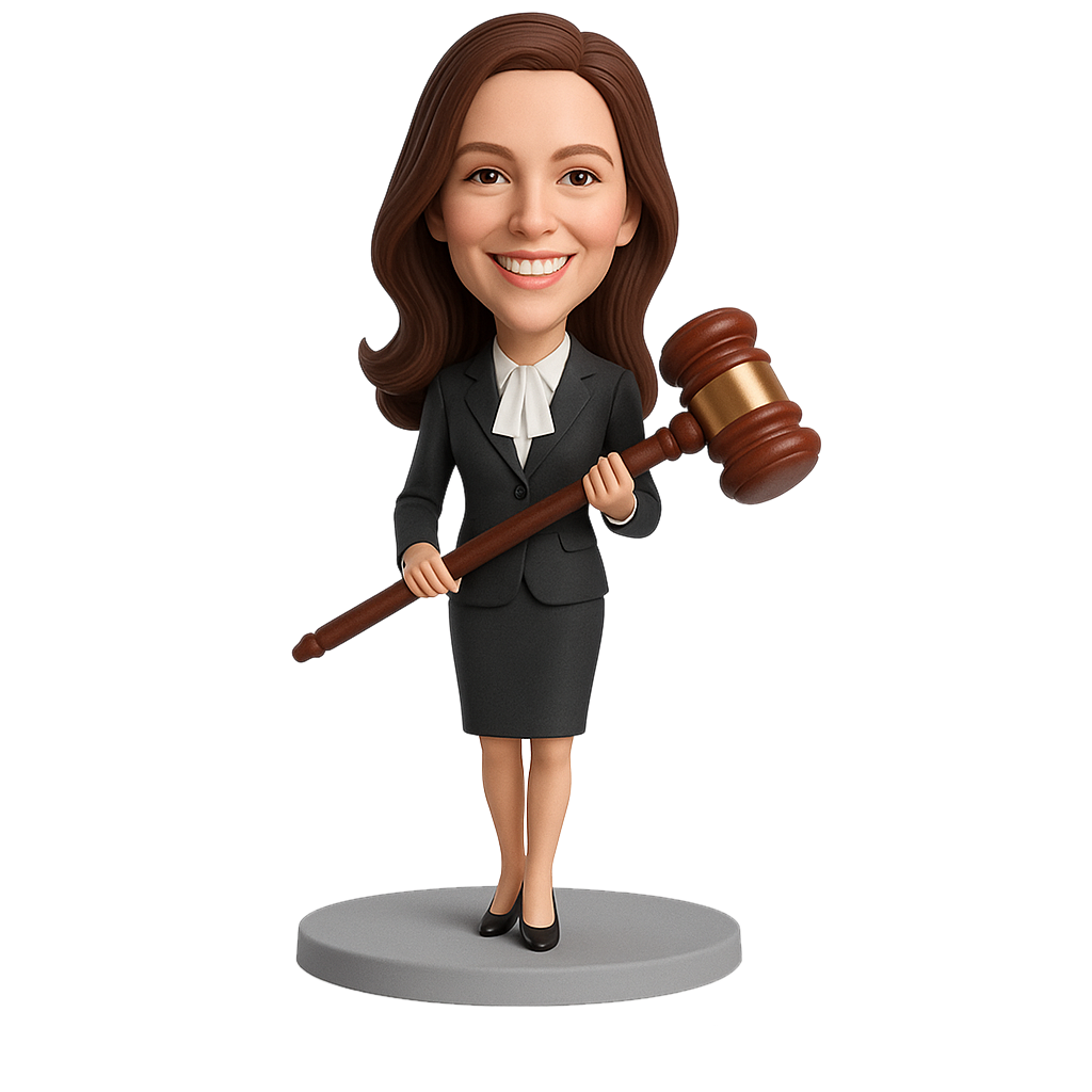 Custom Lawyer Female Bobbleheads| Gifts For Female Attorneys | Gift For ...