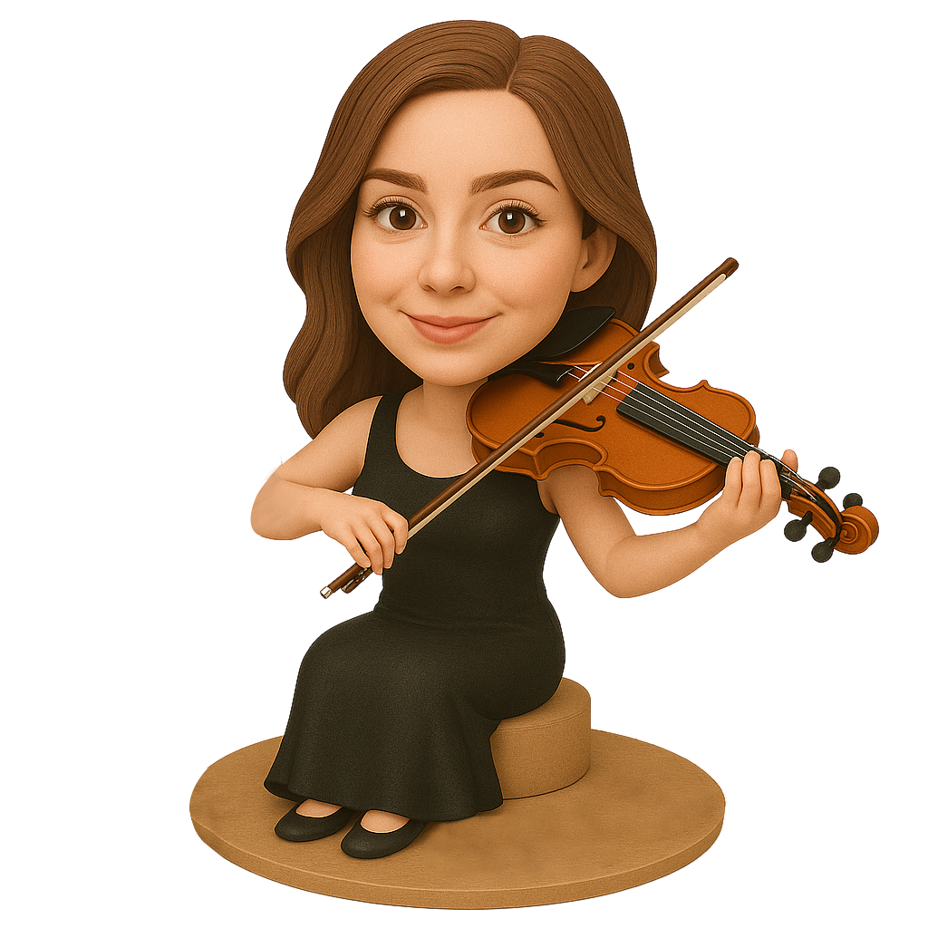 Custom Violin Players Bobbleheads| Gifts for Violin Player| Gift for ...