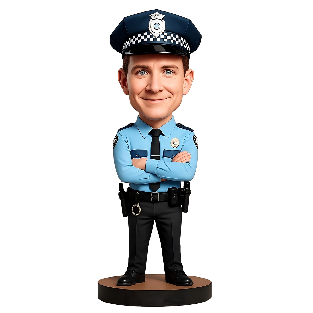 Personalized Police Officers Bobbleheads | Gifts For Police Officers ...