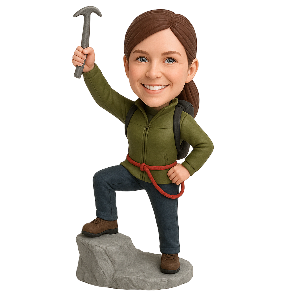 Rock Climbing Presents|Custom Climbers Bobbleheads|Gifts for Rock ...