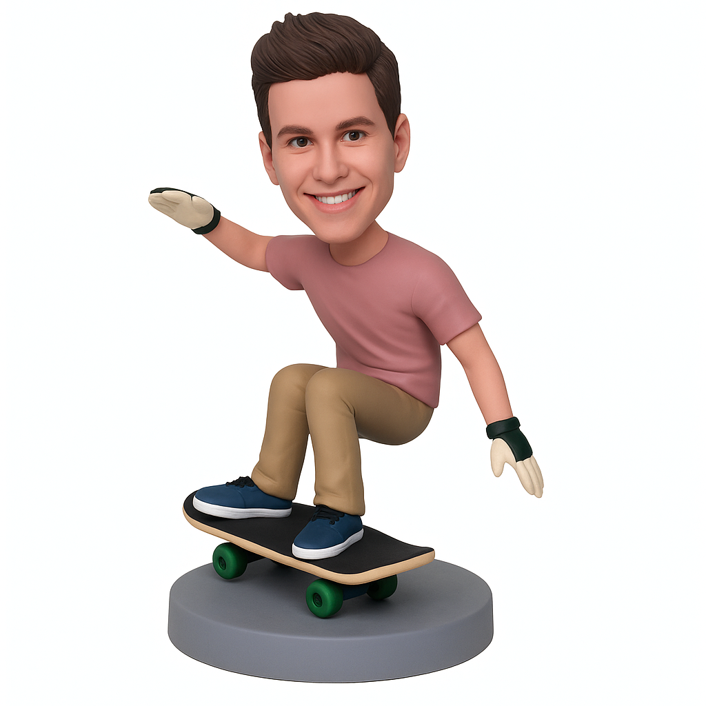 Skater Gifts|Custom Skateboarders Bobbleheads|Skateboard Presents|Cool ...