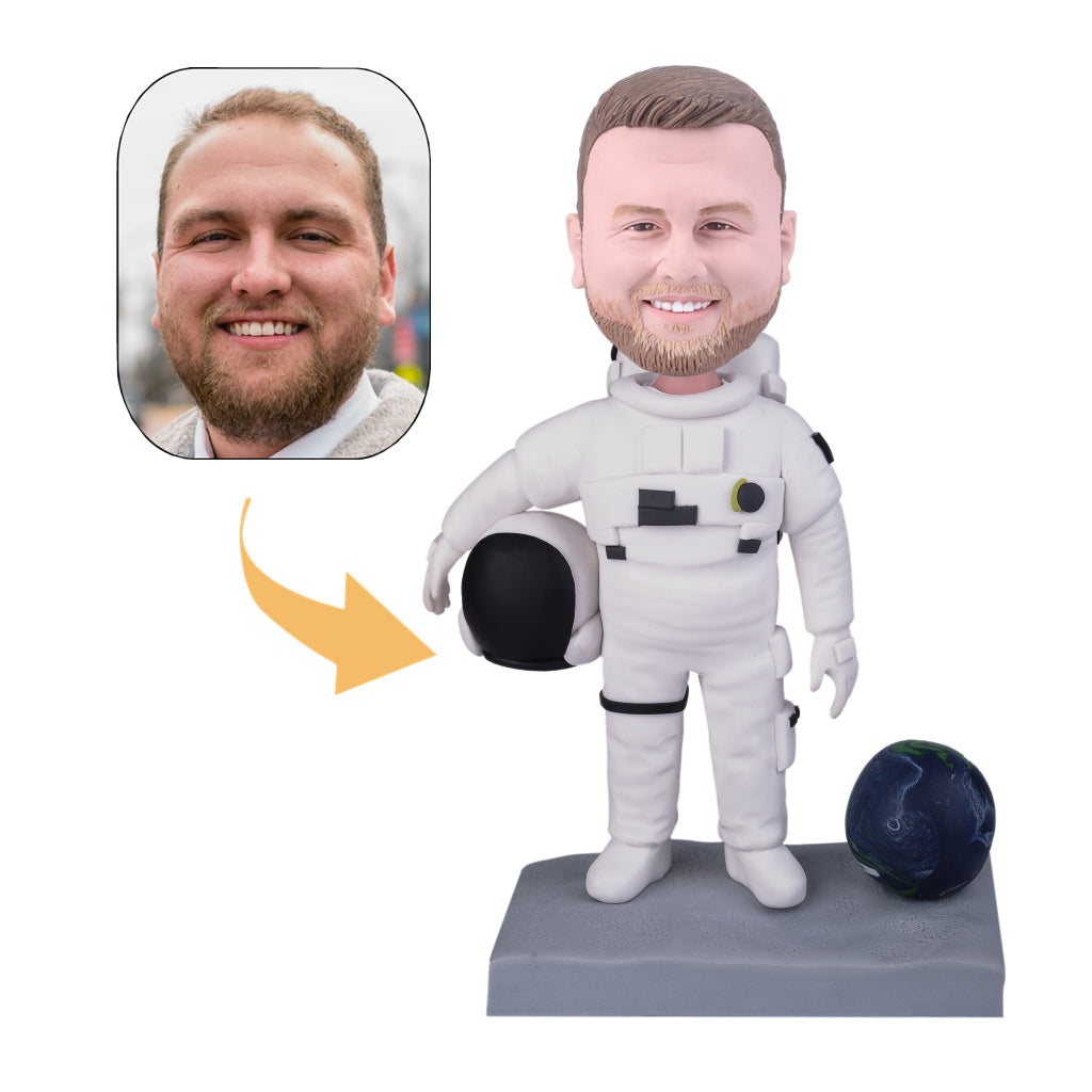 Gifts For Space Lovers丨Space Gift｜Custom Astronaut Bobblehead – statuegift