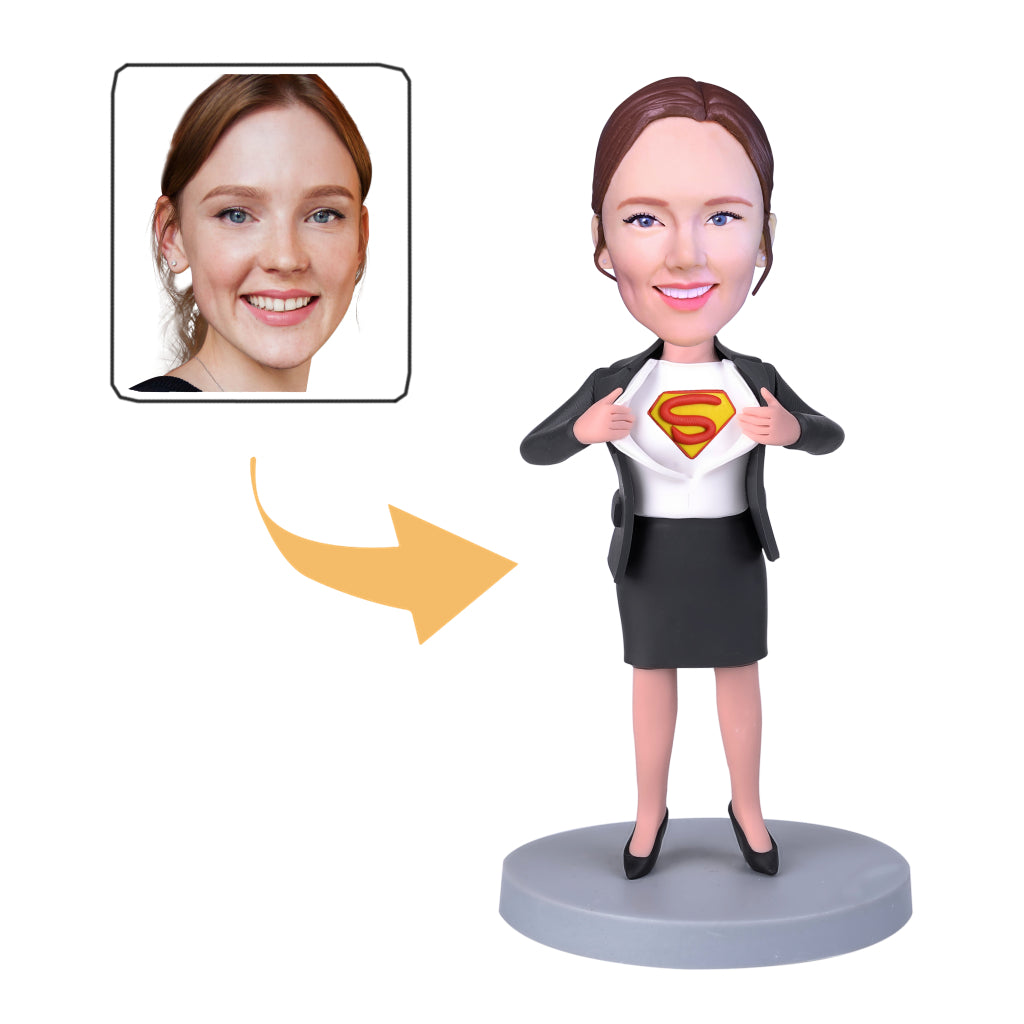 Boss lady gifts丨Personalized custom female boss bobblehead丨Gifts for ...